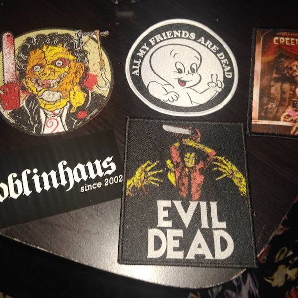 PATCH - Casper the Friendly Ghost "all My Friends Are Dead" (woven ...