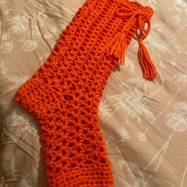 Ruffle Sock (crochet Pattern Only) - Etsy