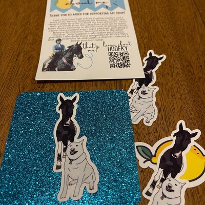 Custom Horse Sticker Waterproof Vsco Laptop Water Bottle Sticker Photo ...