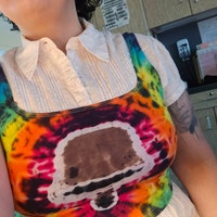 Hand Dyed Made to Order Cow Tie Dye Shirt, Rainbow Cow Tie Dye, T-shirt ...