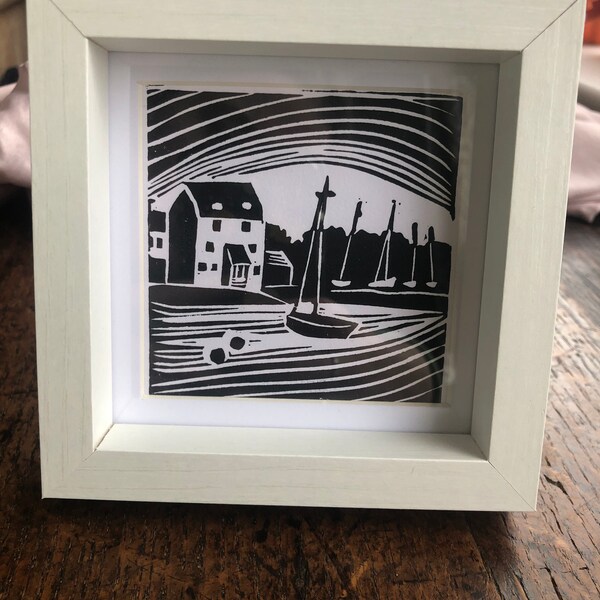 Summer Garden - Original Lino Print | Unframed | Vegetables ...