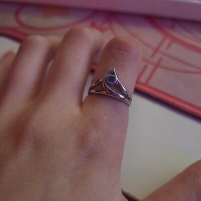 Purple Sun Ring, Princess Crown Ring, Princess Jewelry, Princess Crown ...