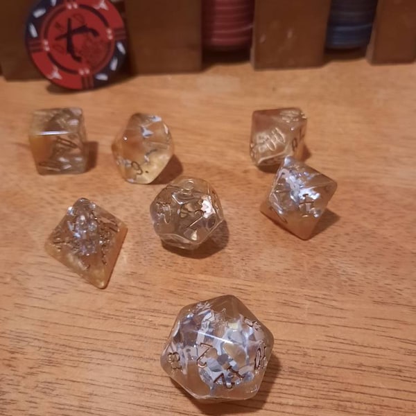 Wild West Exclusive 11 Dice Set | Cowboy Gunslinger Themed DND DICE ...