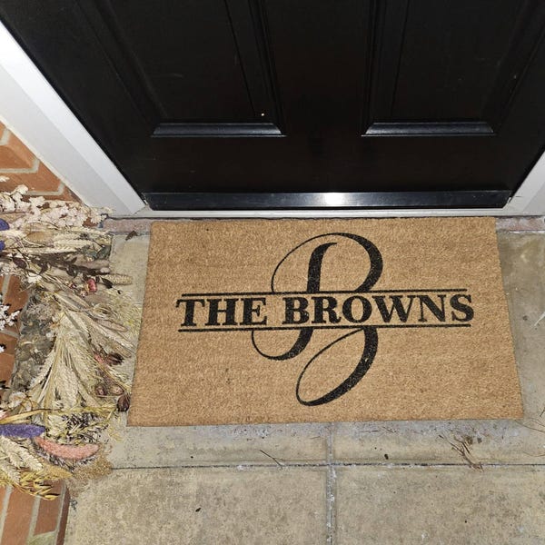 Custom Business Logo Doormat - Your Logo Here - Brand Marketing Doormat ...