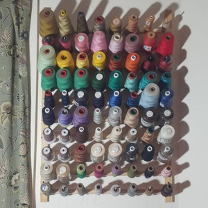 80 Spool Thread Rack-3 Inch Industrial Spools extra Large - Etsy