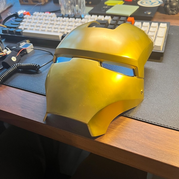 Iron Man Mask, Iron Man Face Plate Mark 3 Mask Mark 2 Mask, Metal Mark ...