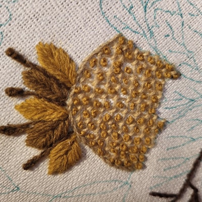 Crewel Embroidery Kit for Beginners Entitled 'kim' - Etsy