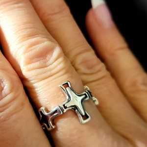 Sterling Silver Ring Poker Ring 925 Ring Adjustable Ring - Etsy