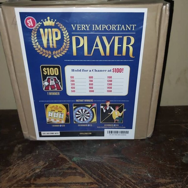 Gold Club is a One-window, Pull Tab Game With 576 Cards at 1.00 each ...