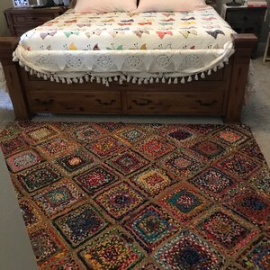 Rug Runner Chindi Rug Area Rag Rug Home Decor Bohemian Indian | Etsy