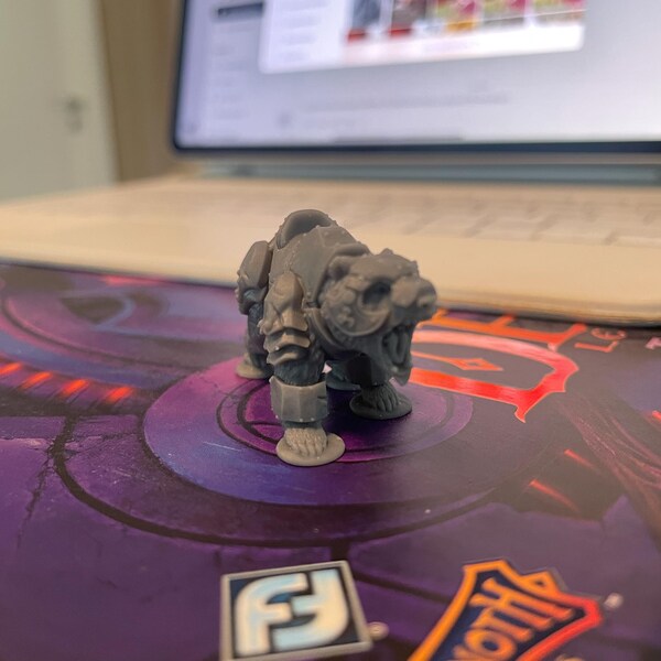 Dwarf Monk - Miniature for Dungeons & Dragons, Tabletop RPG - Etsy