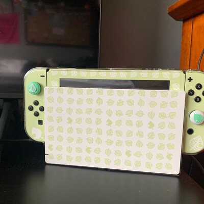 Nintendo Switch Skin, Green Leaf Switch Skin, Leaves Skin Full Wrap 3m ...