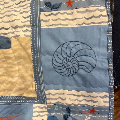 Beach Creations Machine Embroidery Designs, Boho Decor Clam Embroidery ...