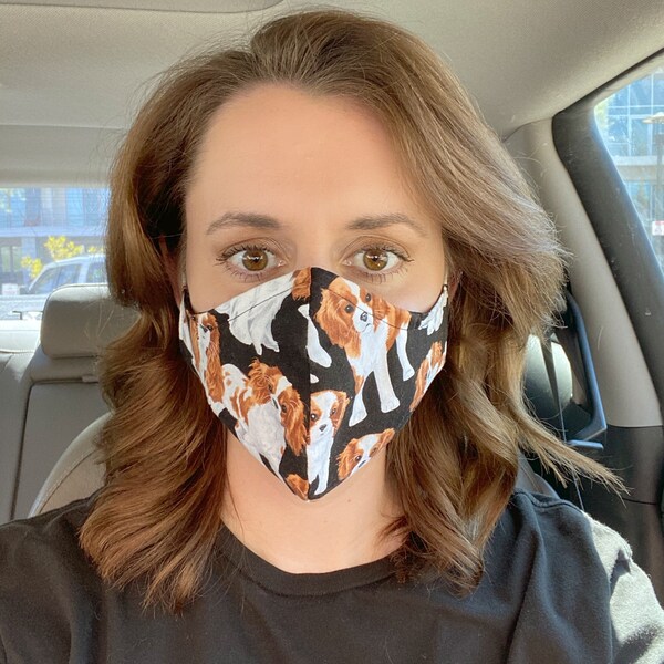 Buffalo Bills Mask, Football Sports Mask, Fitted Mask, Reversible (blk ...