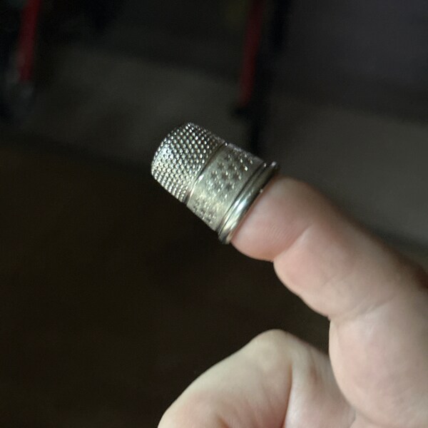 Vintage German Made Size 9 Sewing Thimble Closed End - Etsy