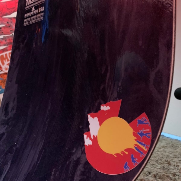 Colorado Snowboard Evolution Sticker!! - Etsy