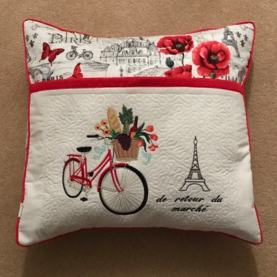 Paris Embroidery Design. Eiffel Tower Embroidery Design. Machine ...