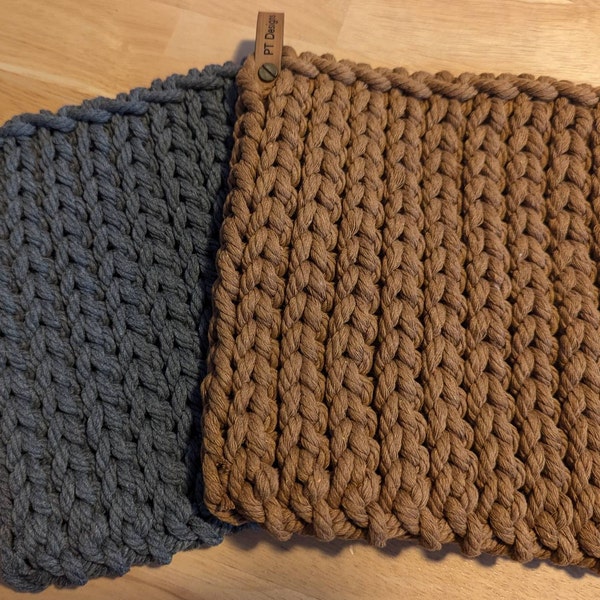 XL Hot Pad Trivet - for Long Pans, Baking Sheets - Houseplant Pad ...