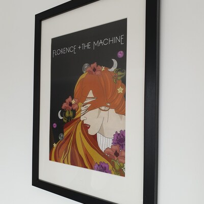 Florence and the Machine Art Print Illustration A4 - Etsy