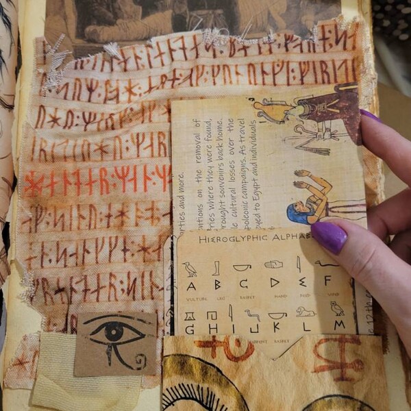 Rune Fabric - Codex Runicus Orginal by Odinist - Rune Lettering ...