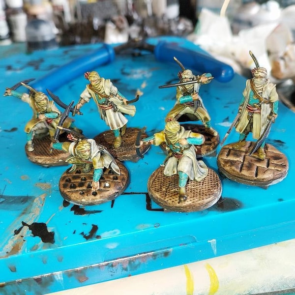 Roman Archers Medieval 28mm Miniatures Dnd Minis Fantasy Miniatures ...