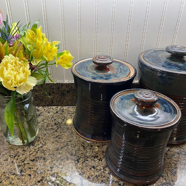 Pitcher Pottery Brown and Cream Ceramic Pitcher 32 Oz Cottage Core ...