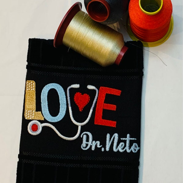 Love Nurse - Machine Embroidery Design - Etsy