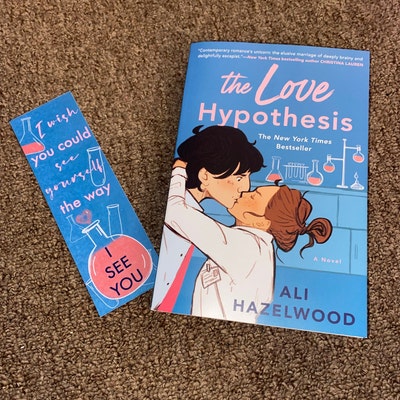 The Love Hypothesis Bookmark Love on the Brain Love, Theoretically ...