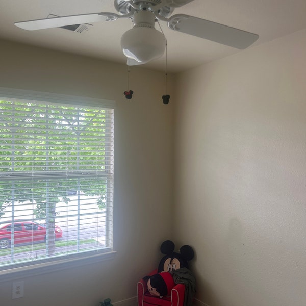 Mickey Mouse Ceiling Fan Pull | Disney Bedroom | Disney Home Decor - Etsy