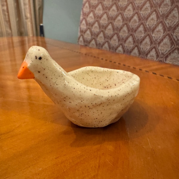 Handmade Ceramic Silly Goose Ring Dish - Etsy