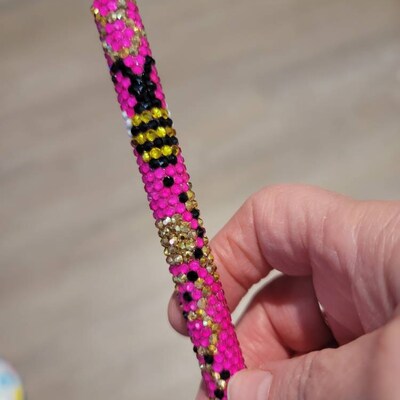 Pink Ombre Bling Pen,bling Pen Template,rhinestone Pen Pattern,graph ...