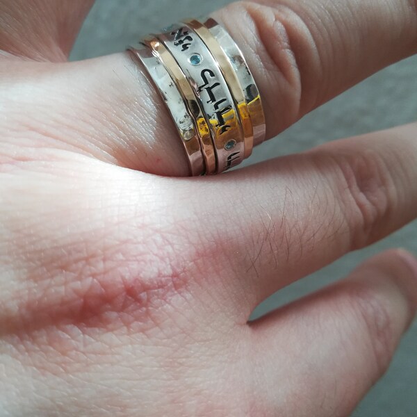 Ani Ledodi Ring Personalized Gifts , His and Hers Promise Rings, 9K ...