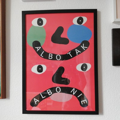 Pyramid of Cats, Piramida Kotów, Original Polish Poster, Plakat, Koty ...