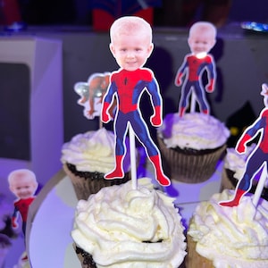 Pilot Custom Face Cupcake Toppers, Airlines Pilot, Graduation Pilot ...