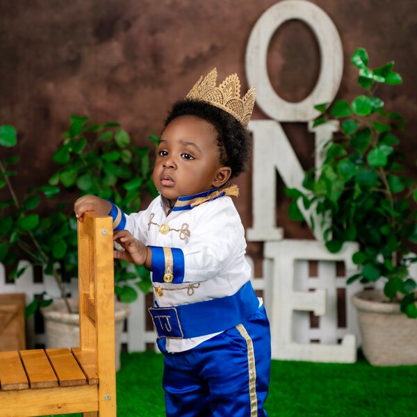 Prince First Birthday Crown Boy Adeline Birthday Crown Full Size ...