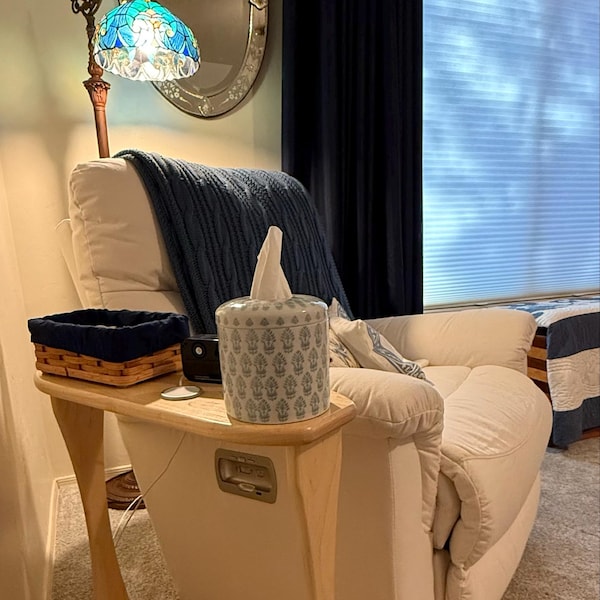 DDWW Narrow Side Table - Space Saving - Apartment Size - Etsy