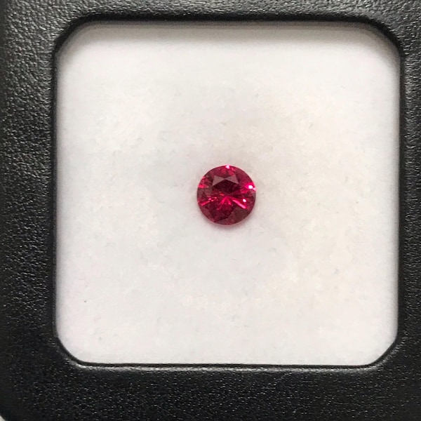 Precision Cut, Ruby, 11.15 Ct Ruby, 12x12 MM Asscher Cut Ruby, Loose Gemstone, Precious Gemstone ...