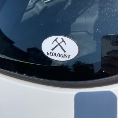 Geology Sticker Geology Geologist Earth Science Waterproof Vinyl ...