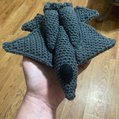 Crochet Pattern Airplane Nursery Like Northrop YF-23, Amigurumi Plane ...