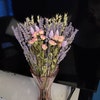 Dried Rose & Lavender Bouquet Everlasting Flower Arrangement Bridesmaid ...