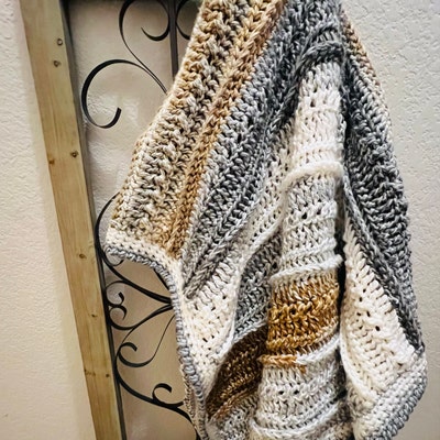 Colorado Throw Blanket Crochet Pattern, Crocheted Blanket Pattern ...
