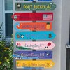 Destination Arrow Signs, Tropical Directional Arrows, Hand Made Wooden ...