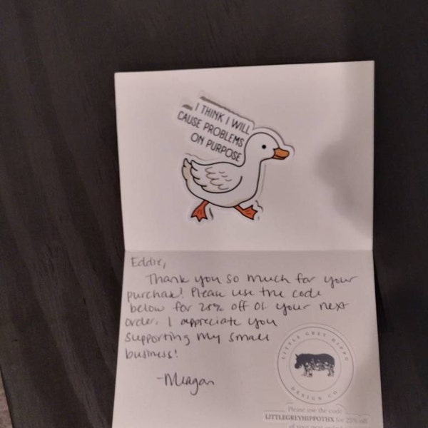 I Think I Will Cause Problems on Purpose Sticker, Waterproof Sticker ...