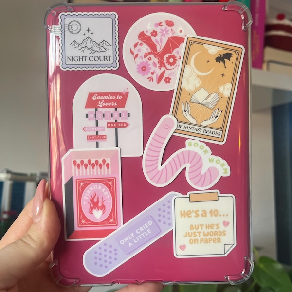 Shadow Daddy Heart Sticker, Romantasy Kindle Sticker, ACOTAR Sticker ...