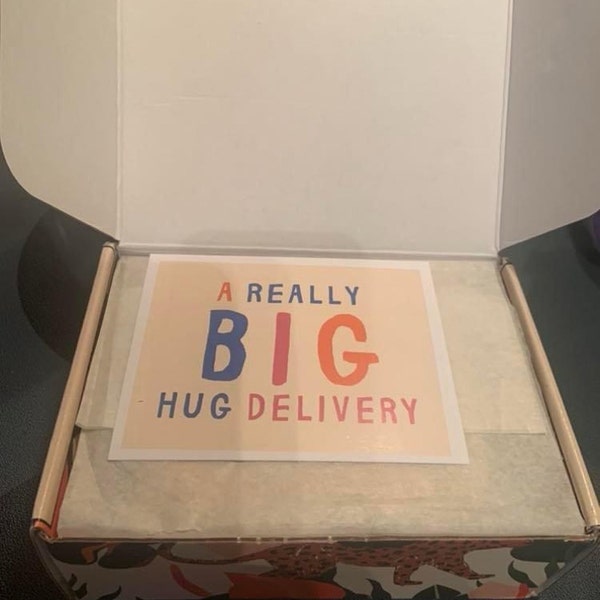 Sending Hugs Gift Box for Her, Sympathy Gift, Birthday Gift, Self-care ...