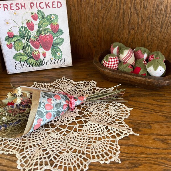 Set of 3 Primitive Grungy Sunflower Pokes Fall Florals Primitive Fall ...