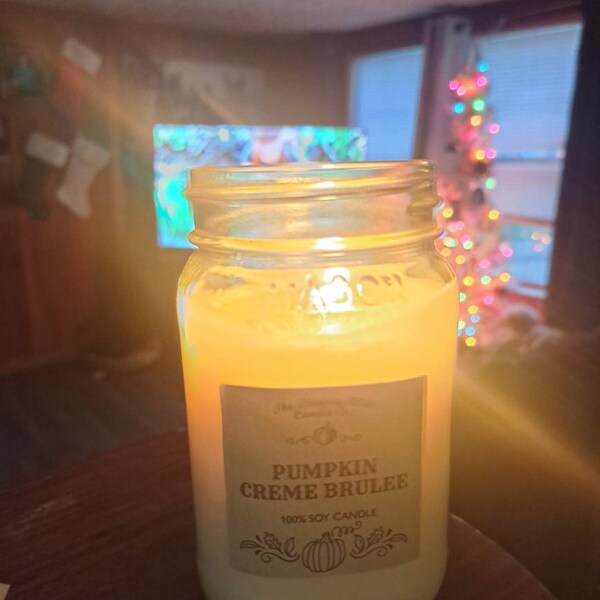 Fall Candle / Pure Soy / Autumn Candle / Fall Decor / Container Candle ...