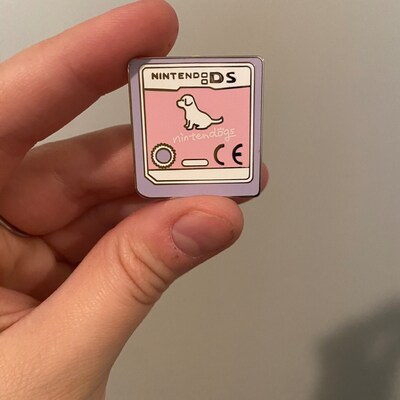 Nintendogs Game Cartridge Inspired Hard Enamel Lapel Pin Badge - Etsy