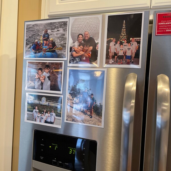 Magnetic Photo Pocket Variety Pack Contains 7 Frames - Etsy
