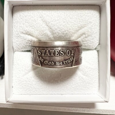 Bigfoot Sasquatch Coin Ring - Etsy